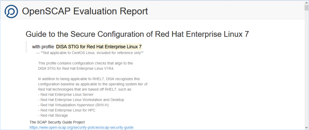 Create an Ansible script for DISA STIG and execute it in CentOS 7 – it ...