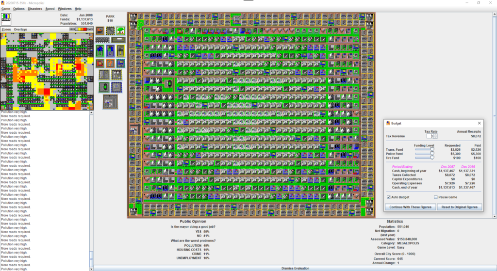 Micropolis Game – SimCity OpenSource – it.megocollector.com
