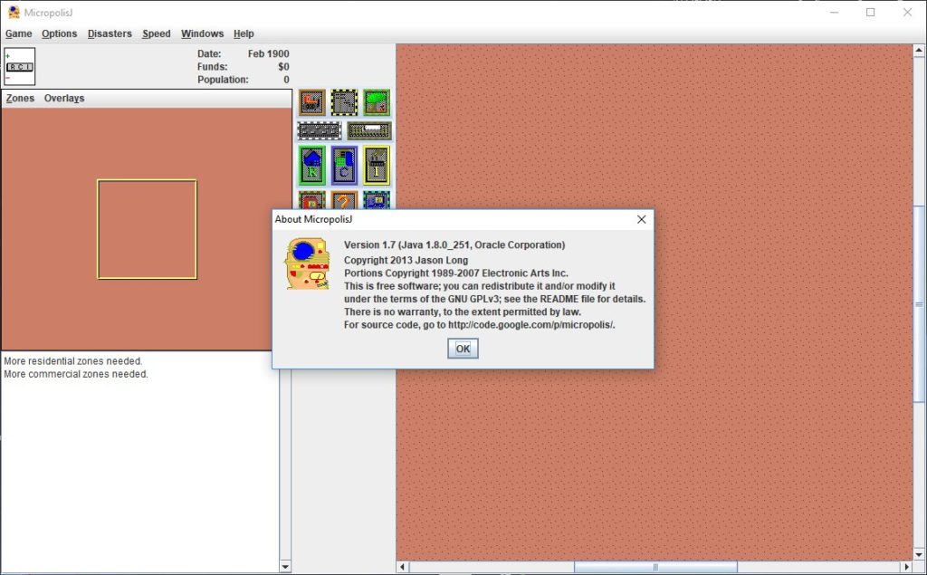 Micropolis Game – SimCity OpenSource – it.megocollector.com